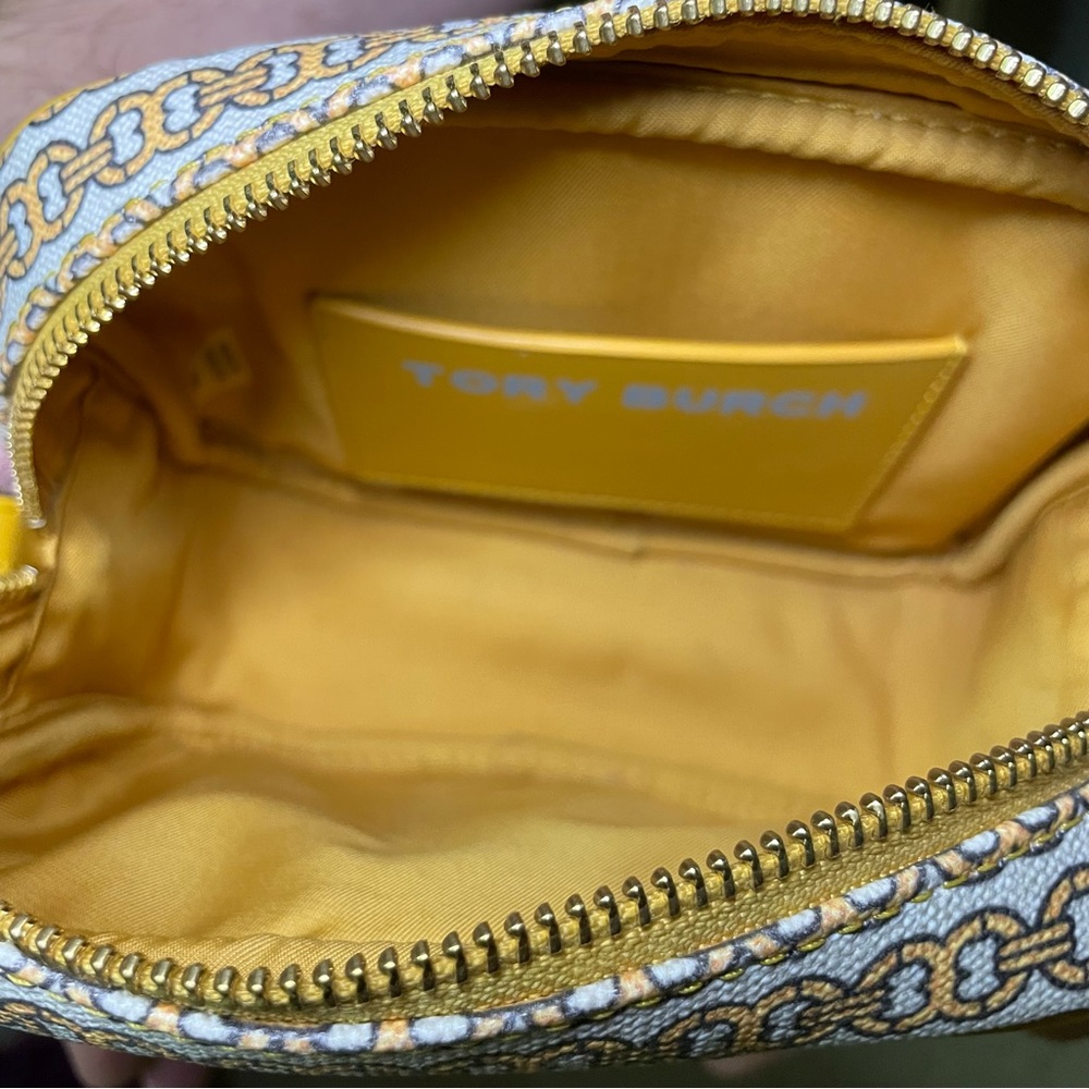 Tory Burch Crossbody Chain-Link Pattern - Gem